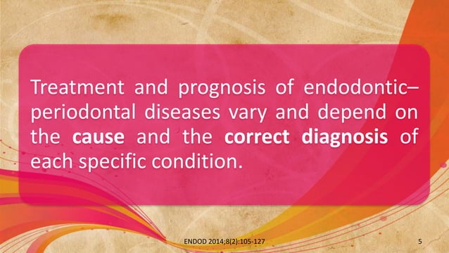 ENDO-PERIO LESION: DIAGNOSIS, PROGNOSIS AND DECISION-MAKING. Antonio ...