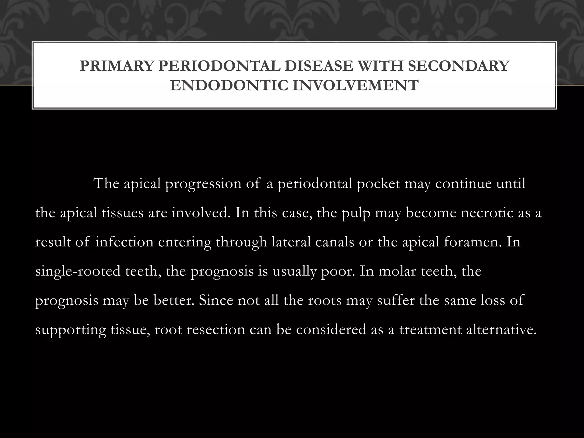 Endo-Perio relationship | PPTX