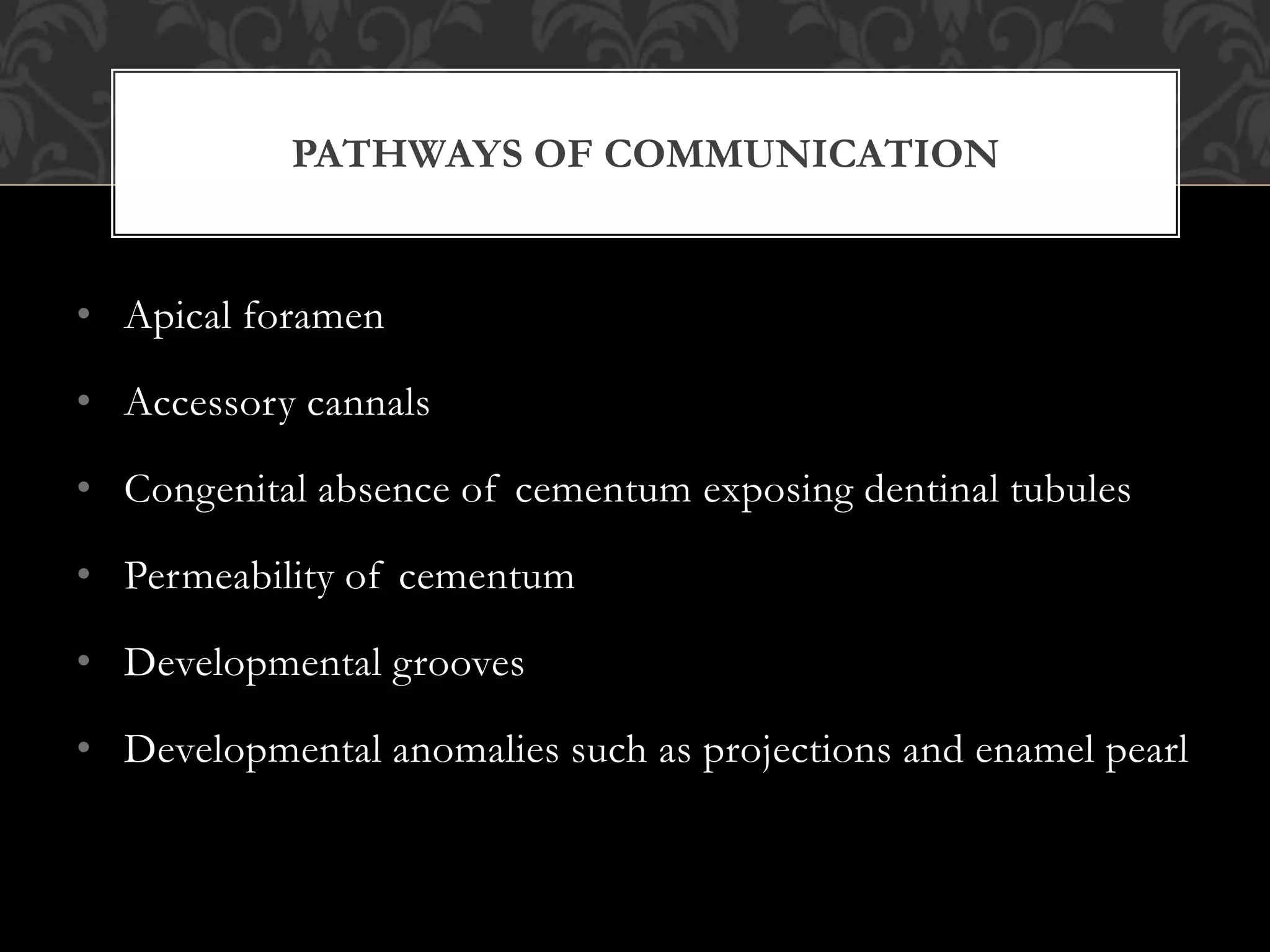 Endo-Perio relationship | PPTX