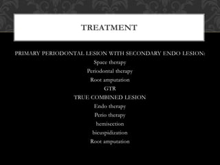 Endo-Perio relationship | PPTX