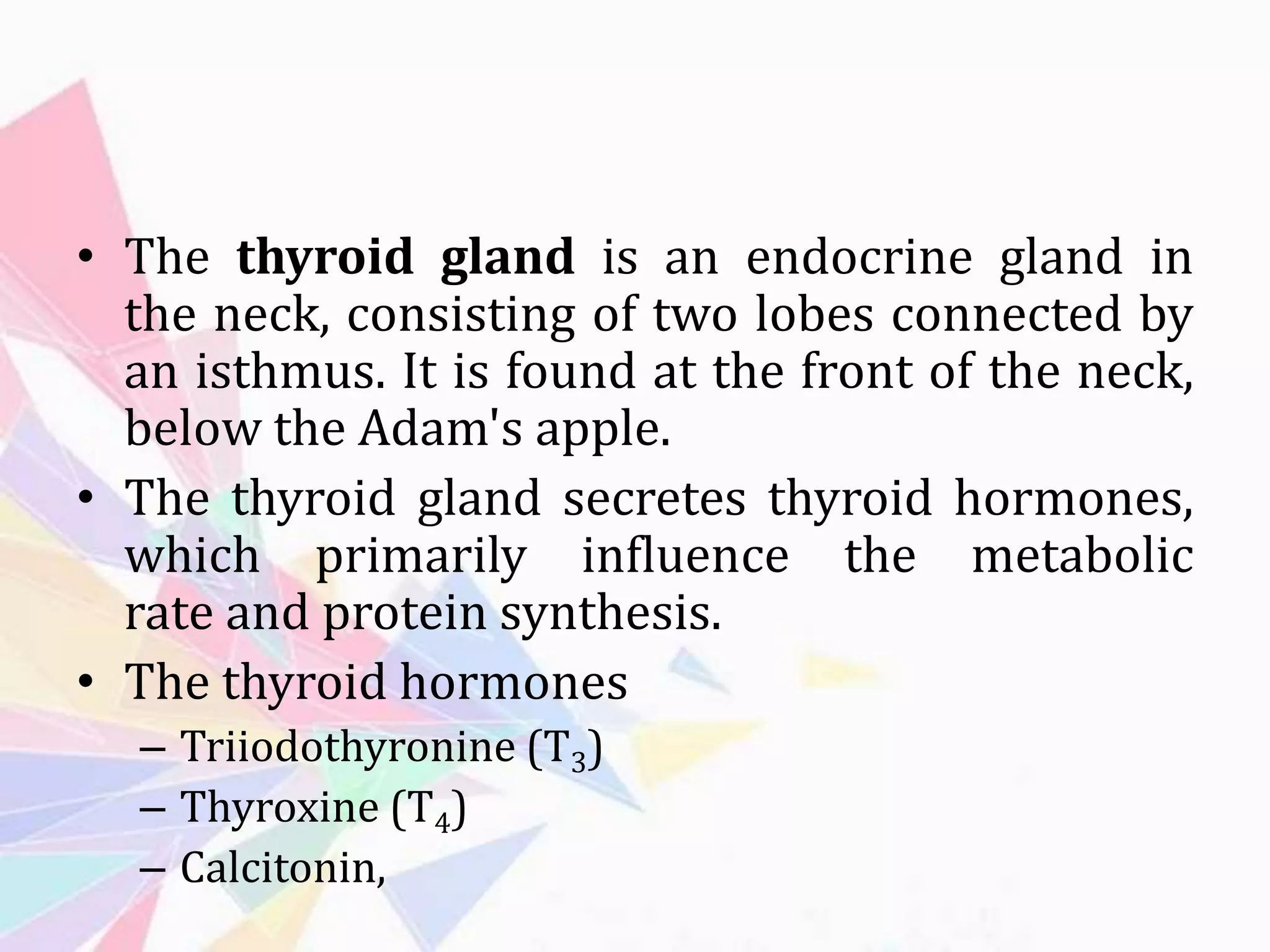 Endocrine Glands | PPT