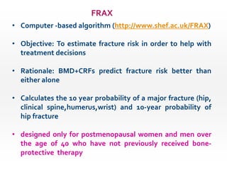 osteoporosis epidemiology and diagnosis | PDF