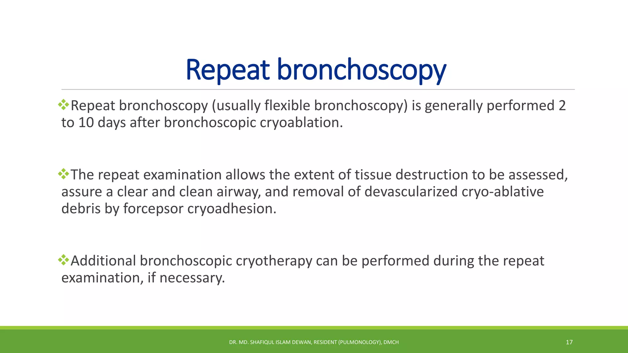 Endobronchial Cryotherapy.pptx
