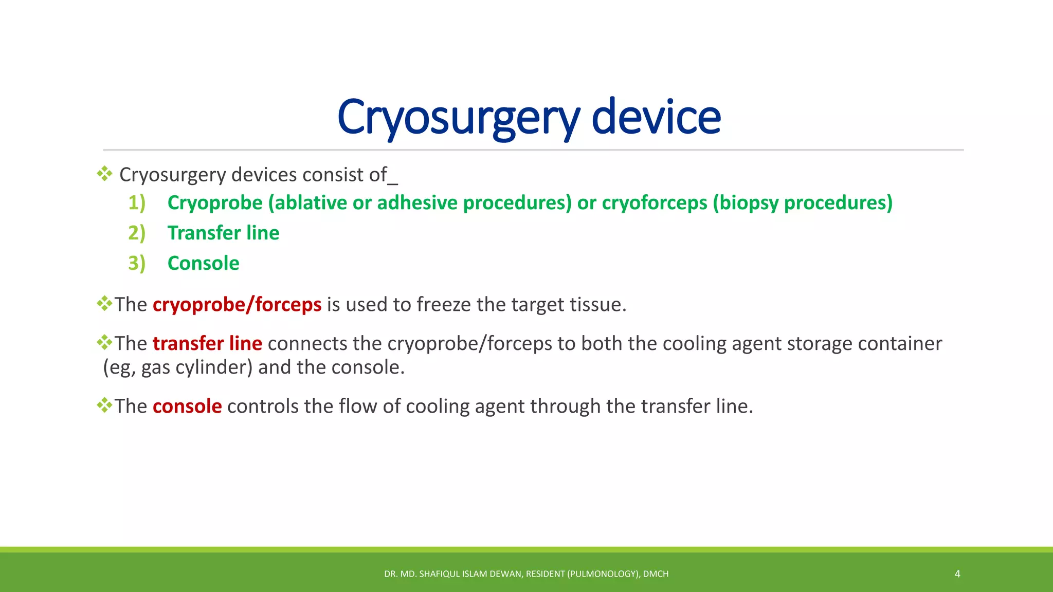 Endobronchial Cryotherapy.pptx