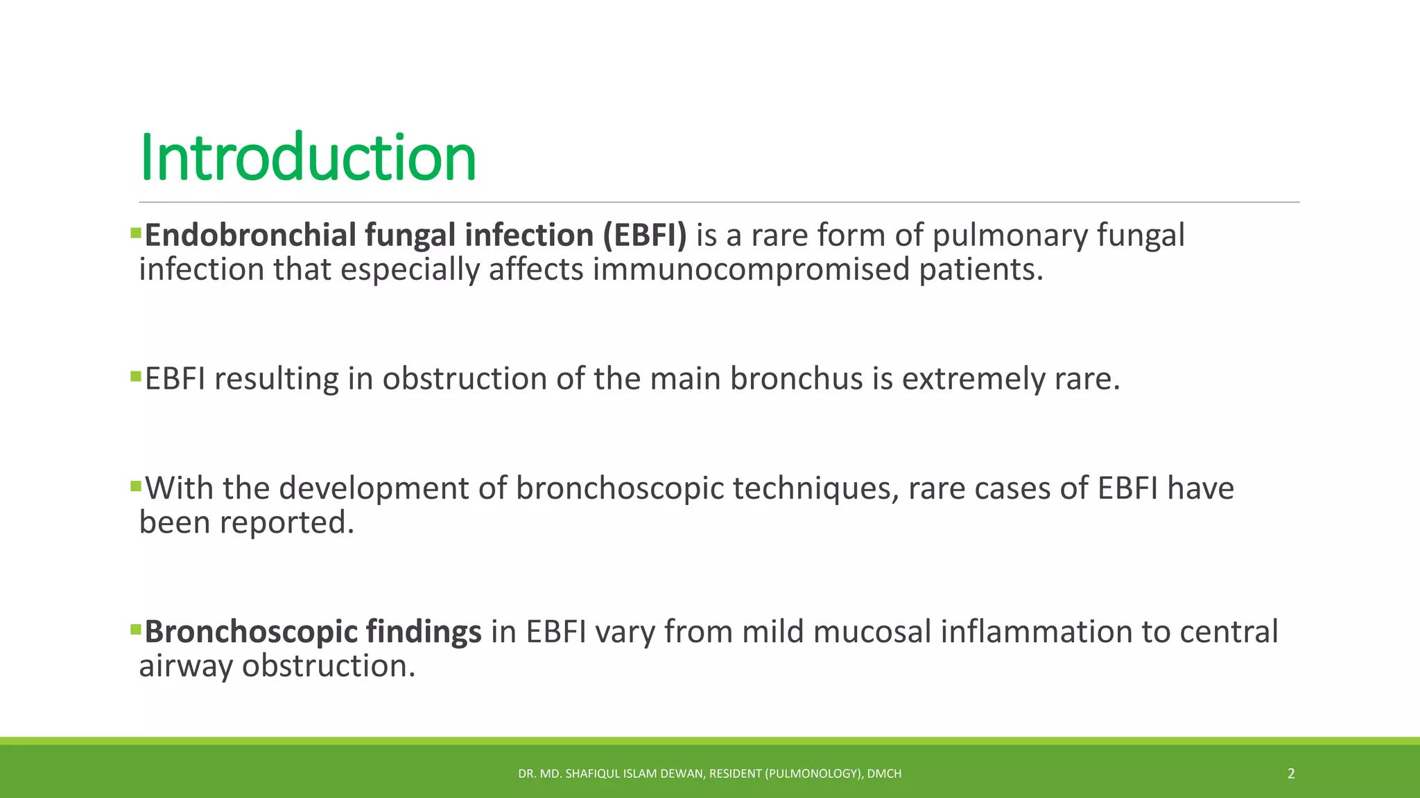 Endobronchial fungal infection (EBFI).pptx