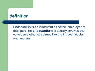 Endocarditis | PPT