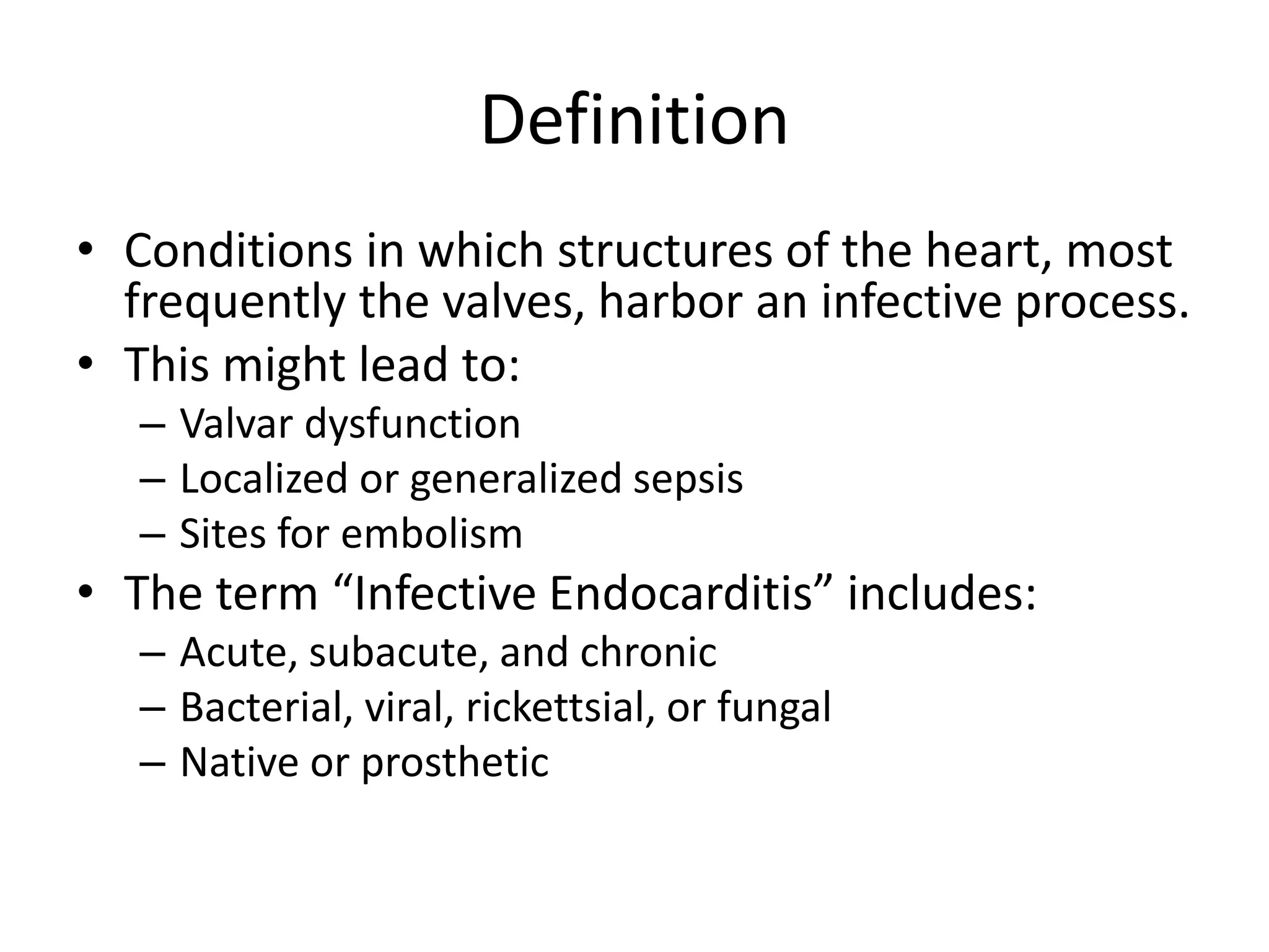 Infective Endocarditis and It's Surgical Management | PPTX