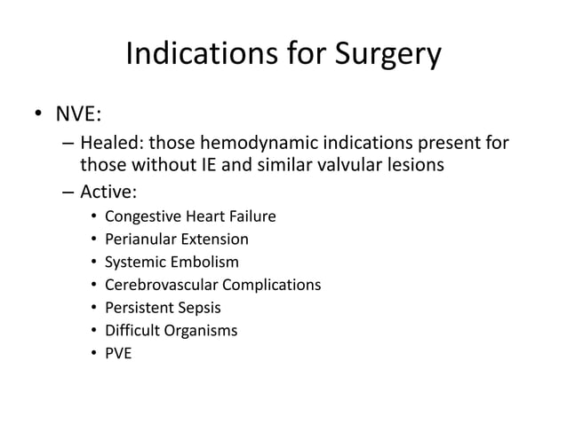 Infective Endocarditis and It's Surgical Management | PPTX | Heart and ...