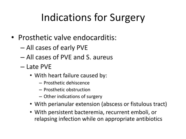 Infective Endocarditis and It's Surgical Management | PPTX | Heart and ...