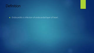 Endocarditis | PPTX