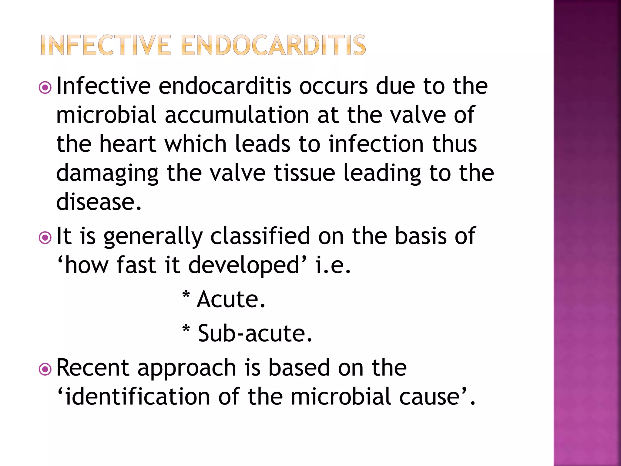 Endocarditis | PPTX