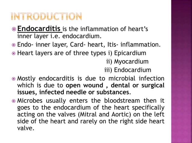 Endocarditis | PPT