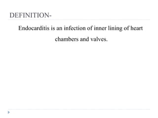 Endocarditis | PPTX