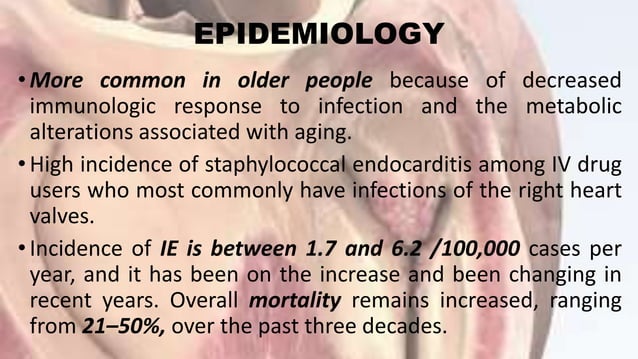 Endocarditis and its management | PPTX | Heart and Cardiovascular ...