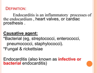 Endocarditis | PPTX