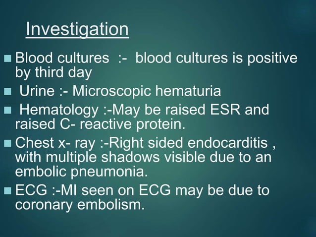 Endocarditis | PPTX | Heart and Cardiovascular Diseases | Diseases and ...