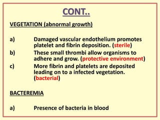Endocarditis by maha | PPTX