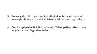 Endocarditis in adults with bacterial meningitis | PPTX