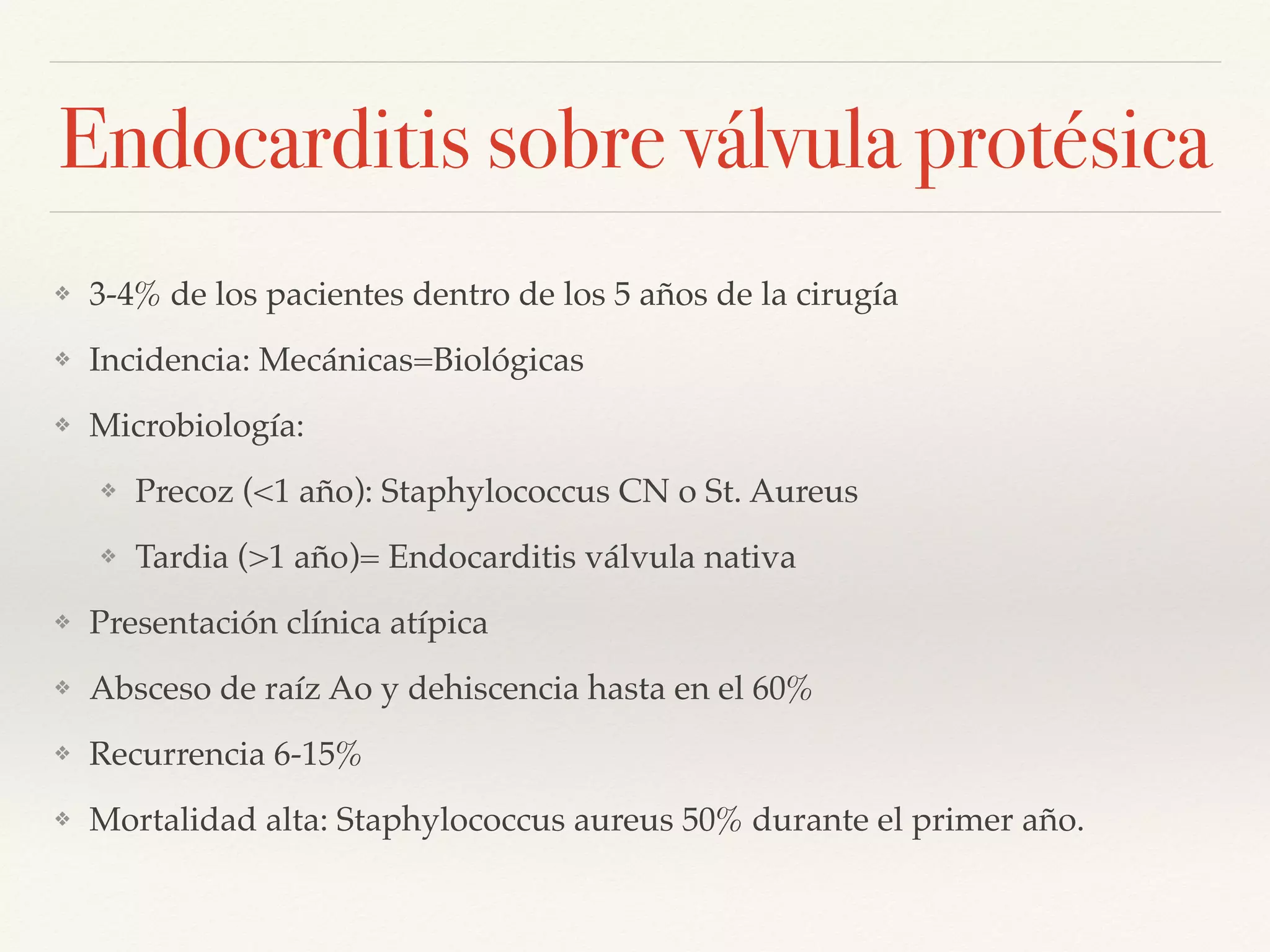 Endocarditis infecciosa | PPT