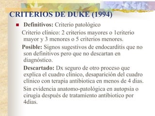 Endocarditis infecciosa | PPT
