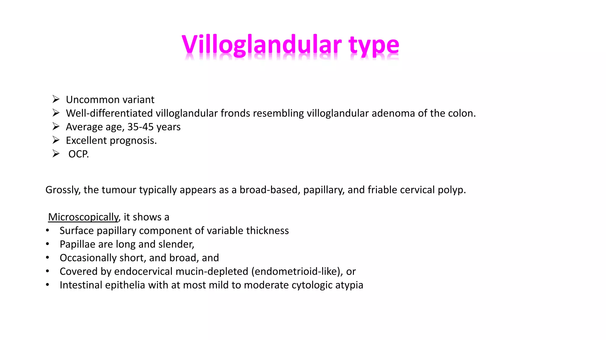 Diagnostic challenges in endocervical adenocarcinoma | PPTX