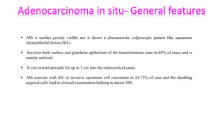 Diagnostic challenges in endocervical adenocarcinoma | PPTX