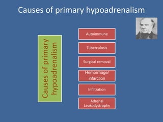 Endocinology lectures (adrenal disorders) | PPTX