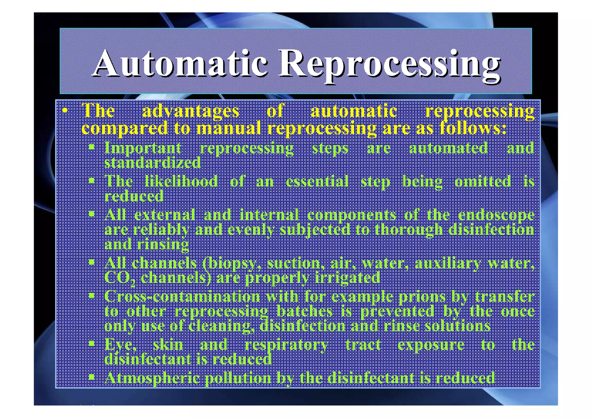 Endocopic disinfection | PDF
