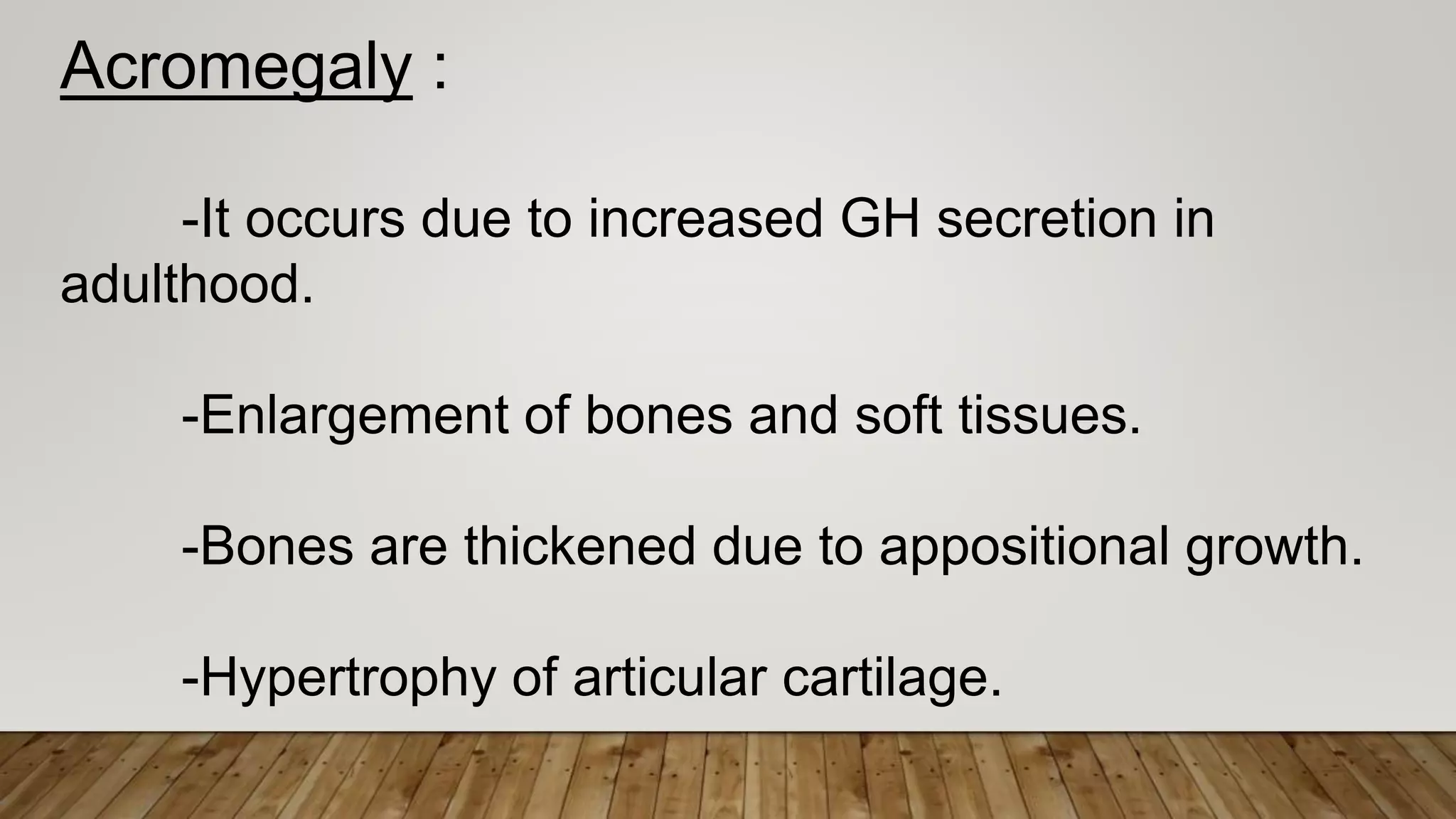 Endocrinal abnormalities of musculoskeletal system | PPTX