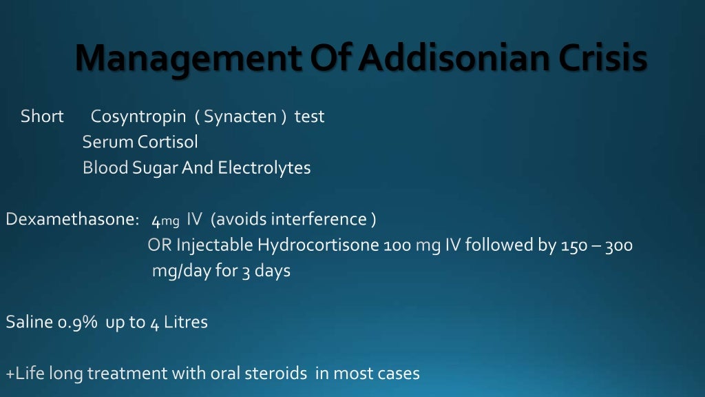 Endocrine emergencies overview