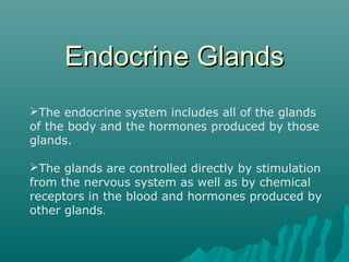 Endocrine glands new | PPT