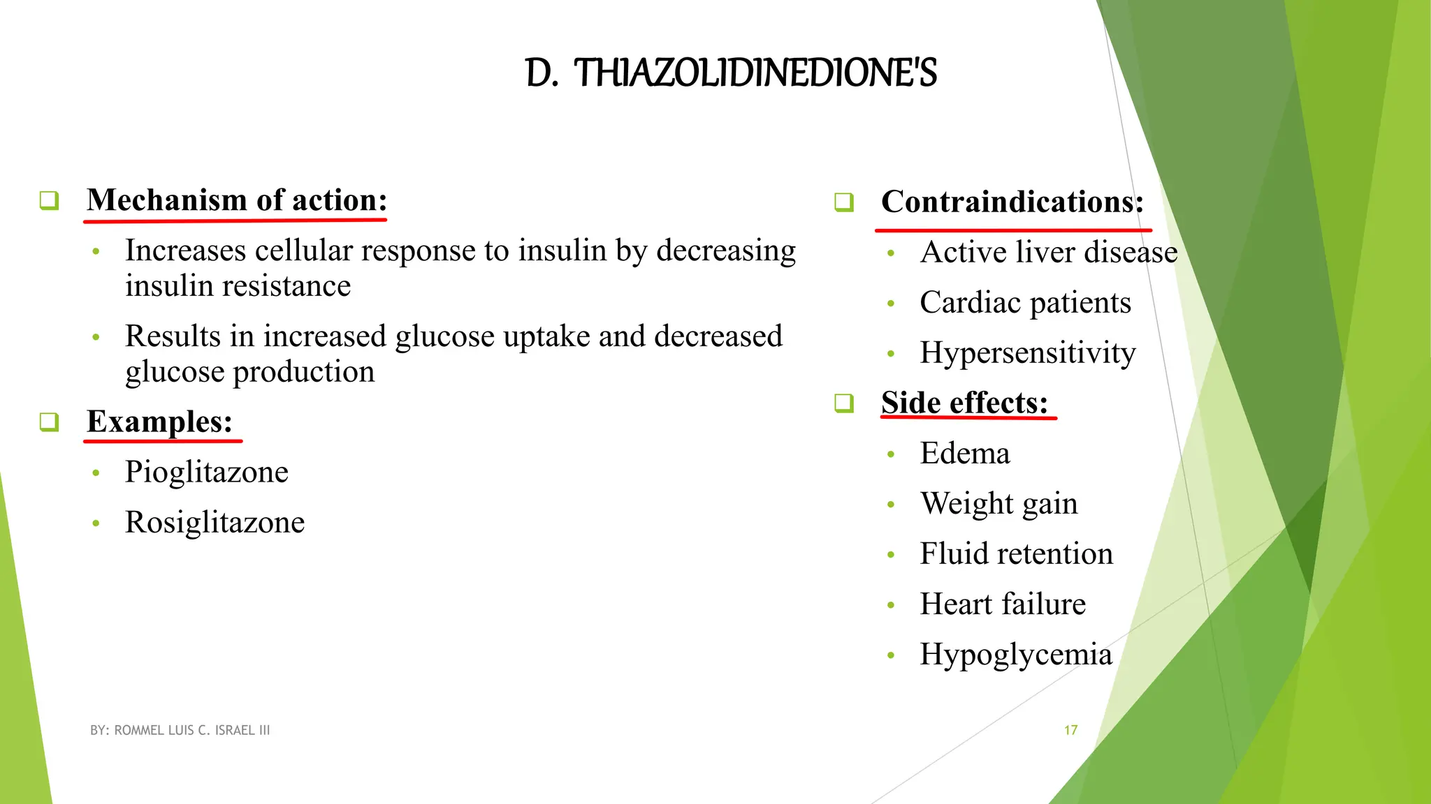 DRUGS USED IN ENDOCRINE DISORDERS | PPTX