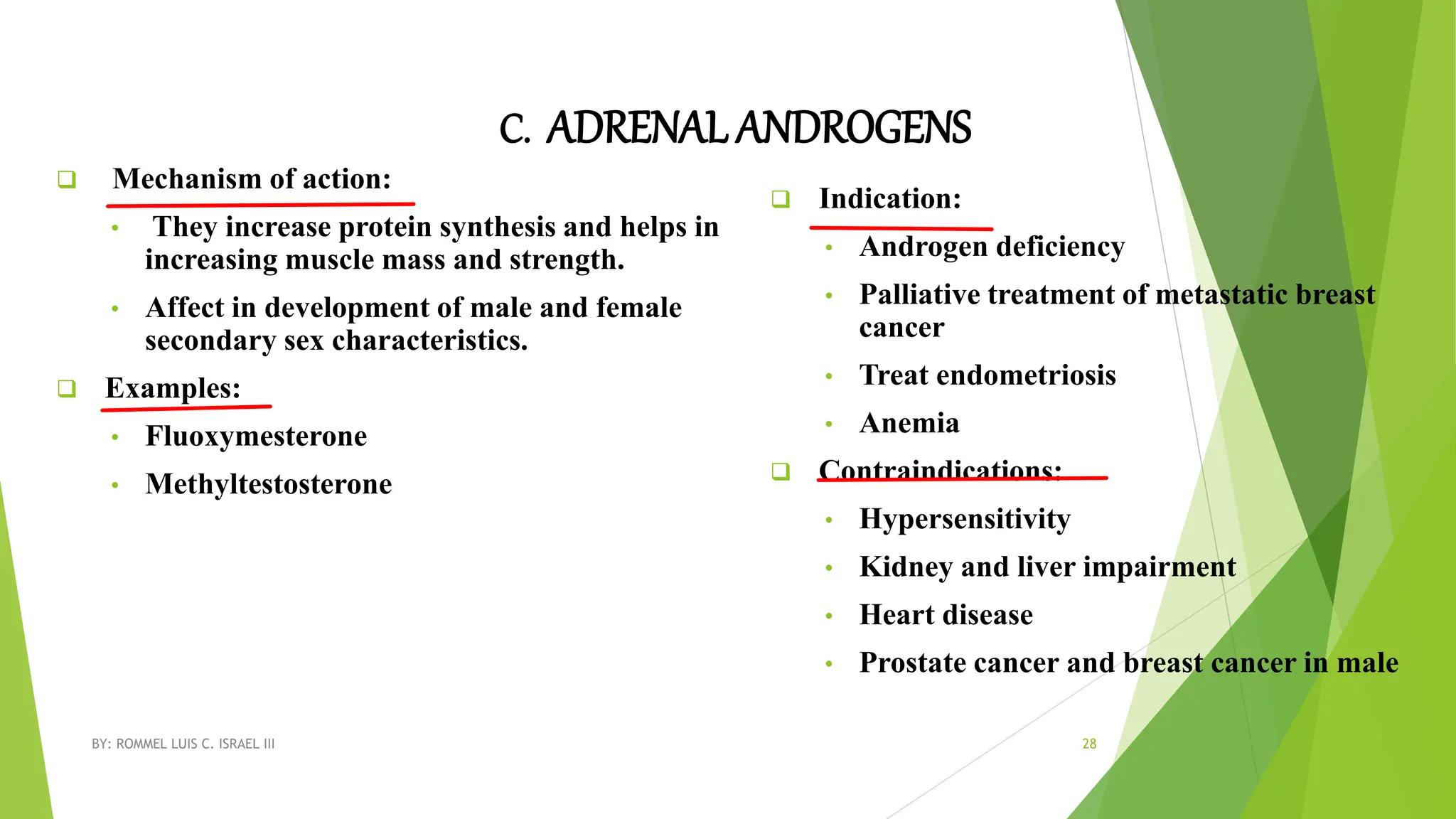 DRUGS USED IN ENDOCRINE DISORDERS | PPTX