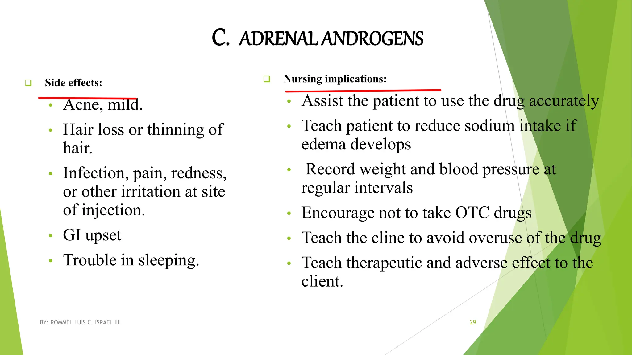 DRUGS USED IN ENDOCRINE DISORDERS | PPTX