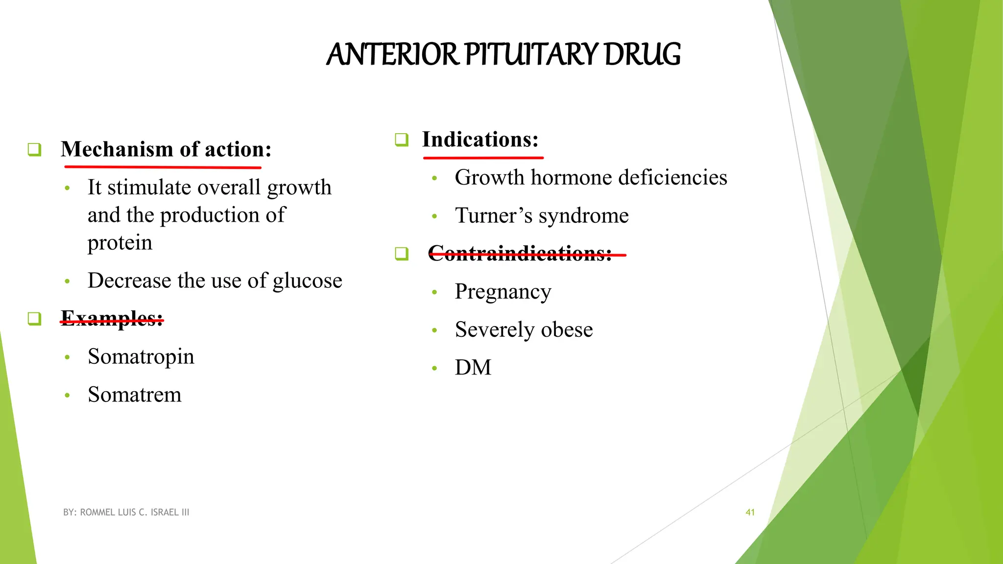 DRUGS USED IN ENDOCRINE DISORDERS | PPTX