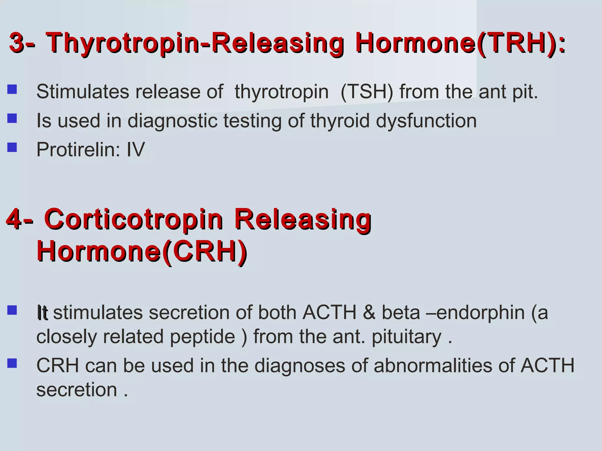 Endocrine pharmacology in Brief | PPT