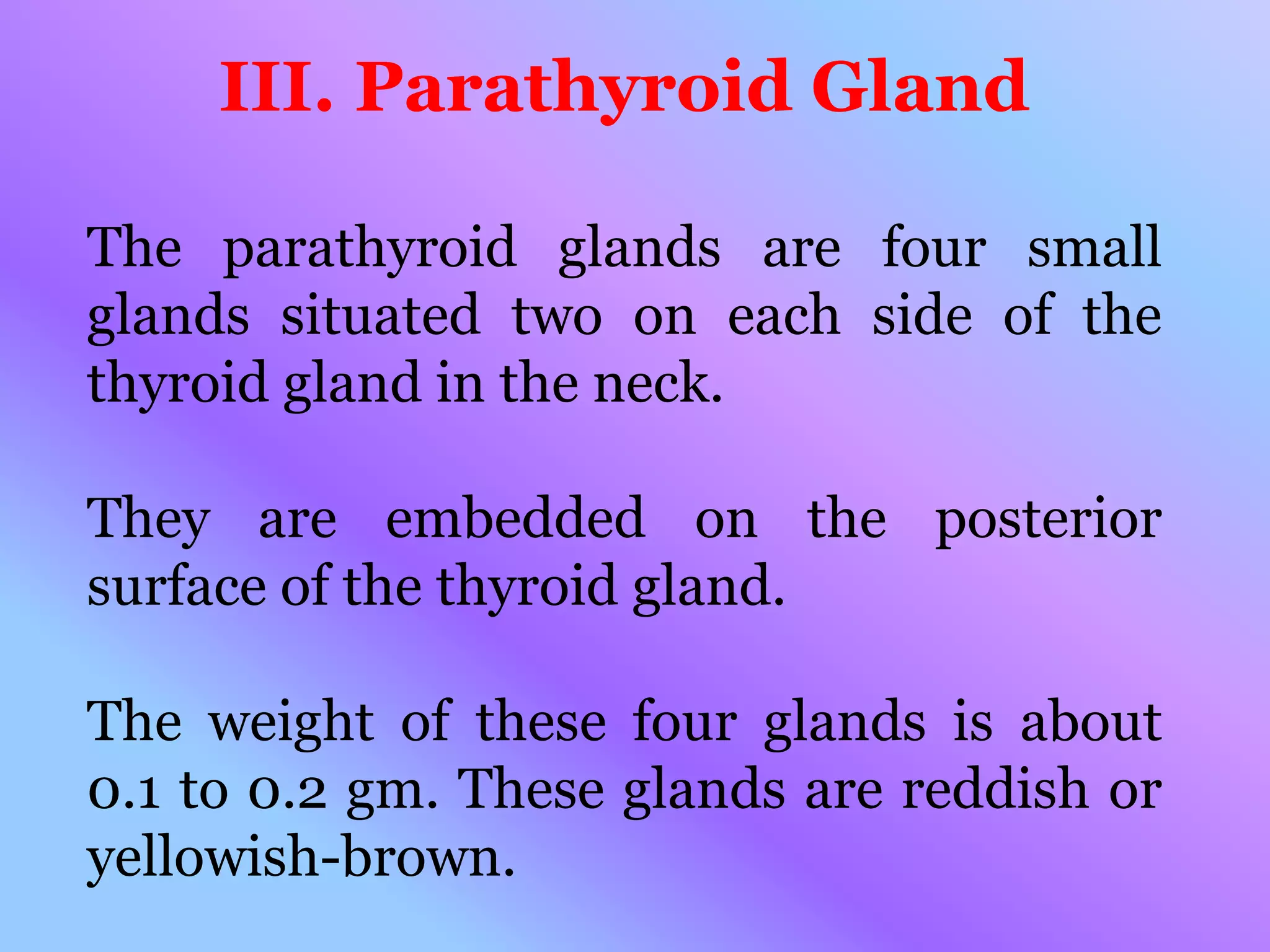 Endocrine Glands (Structure and Function) | PPTX