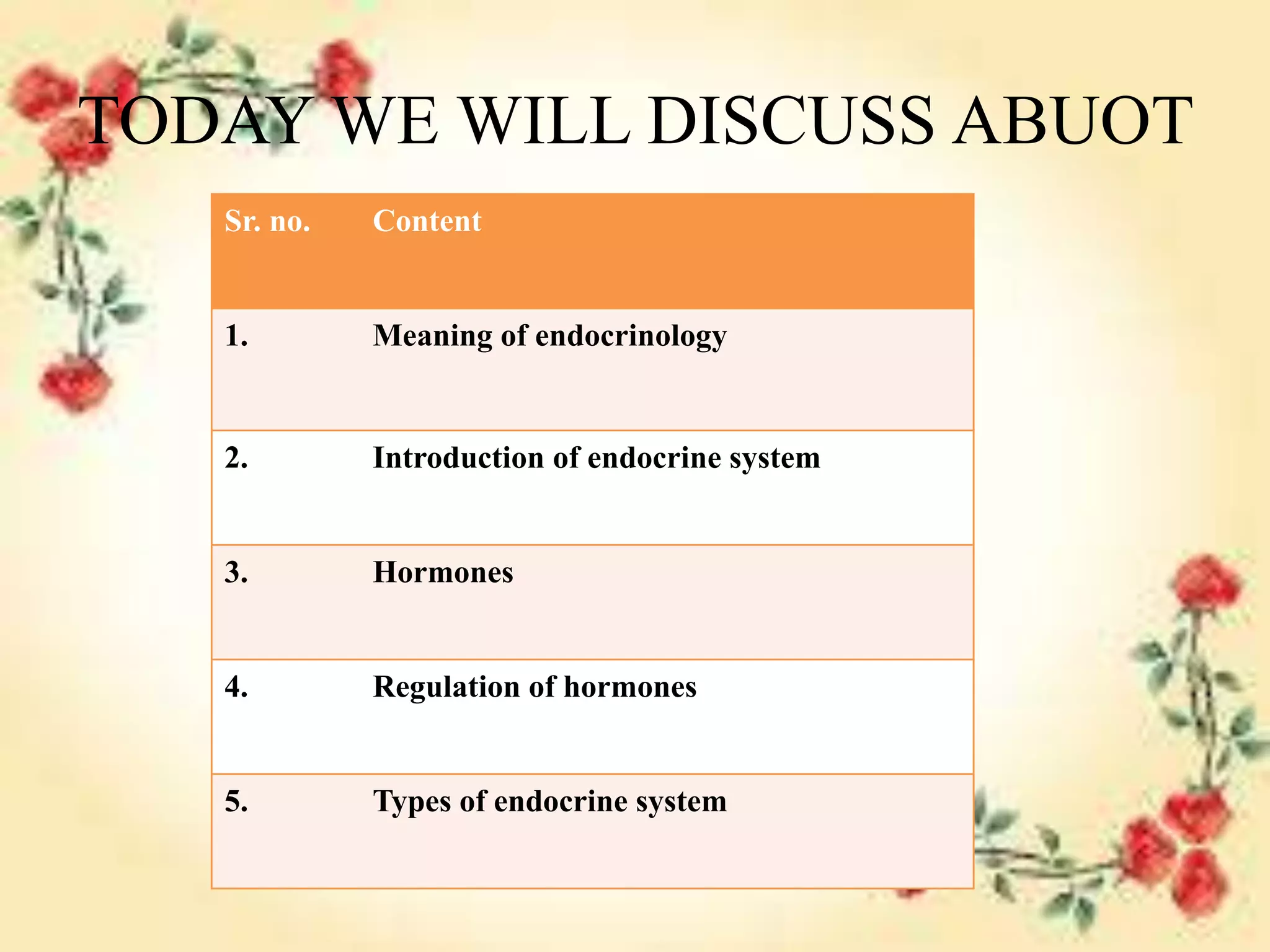 ANATOMY AND PHYSIOLOGY OF Endocrine SYSTEM | PPTX