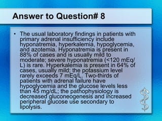 Endocrine and electrolyte board review | PPT