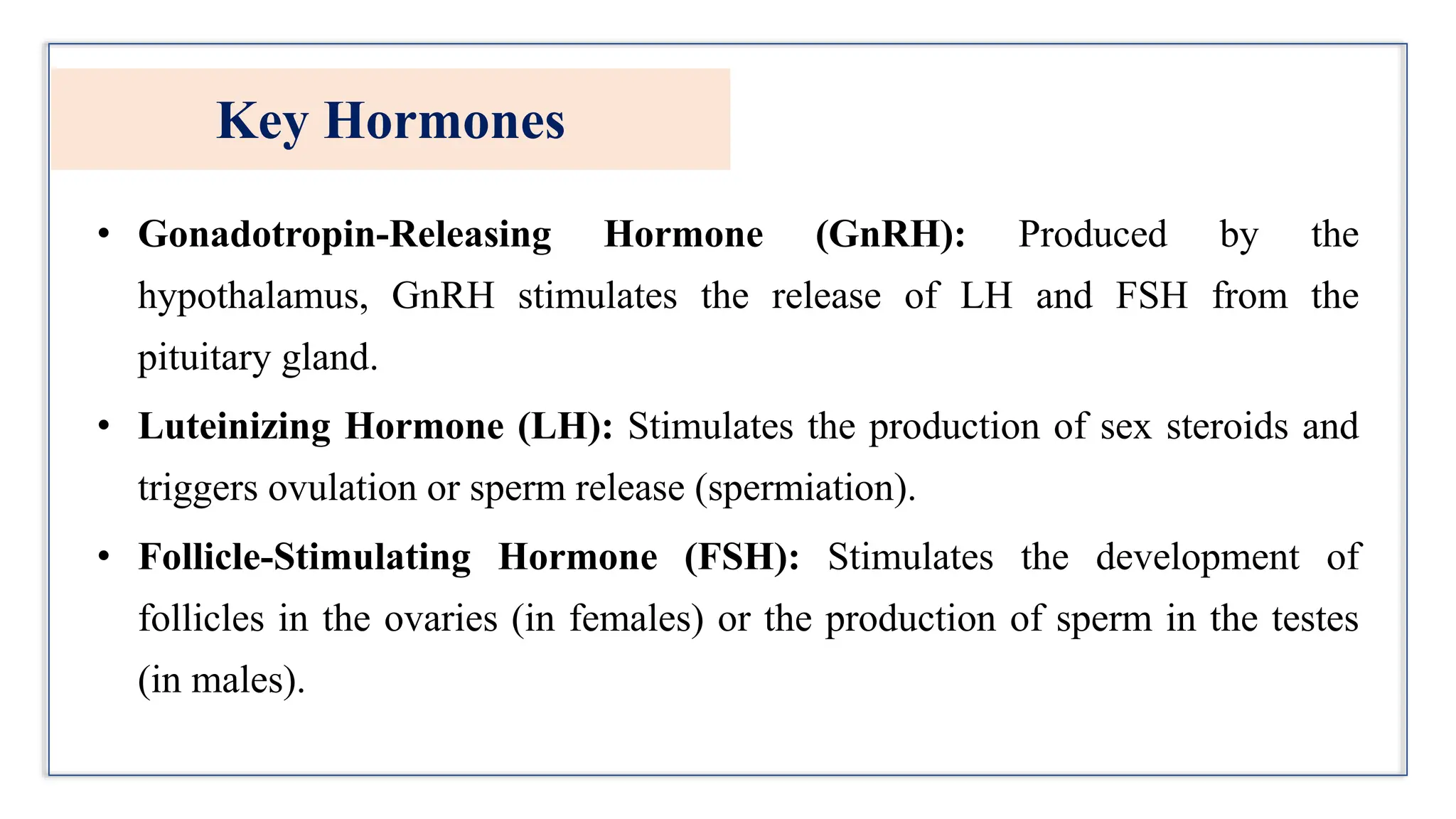 Endocrine control of maturation, spermatogenesis, Oogenesis, Spawning ...