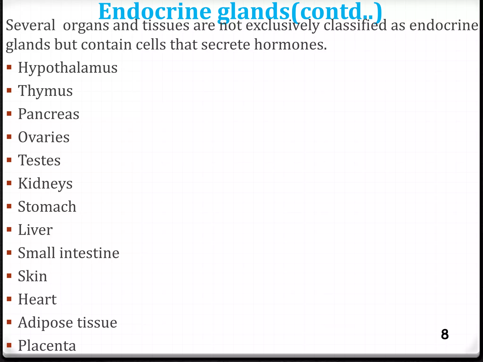 Endocrine control system | PPTX