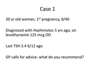 Endocrine disease in pregnancy | PPTX