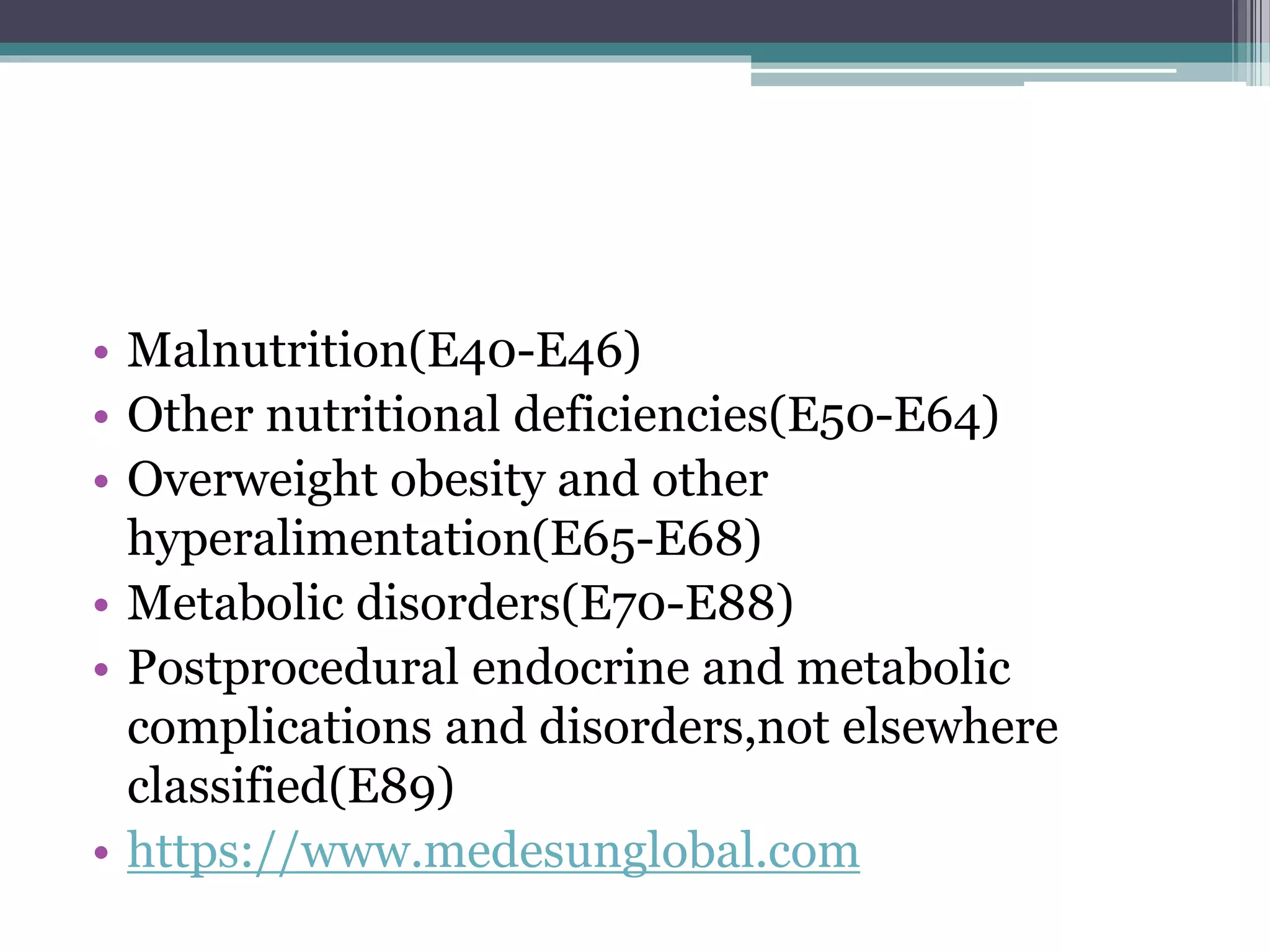 Endocrine disorders | PPTX