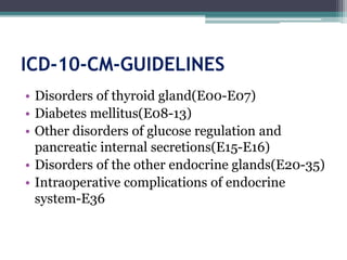 Endocrine disorders | PPTX