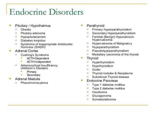 Endocrine disorders | PPT