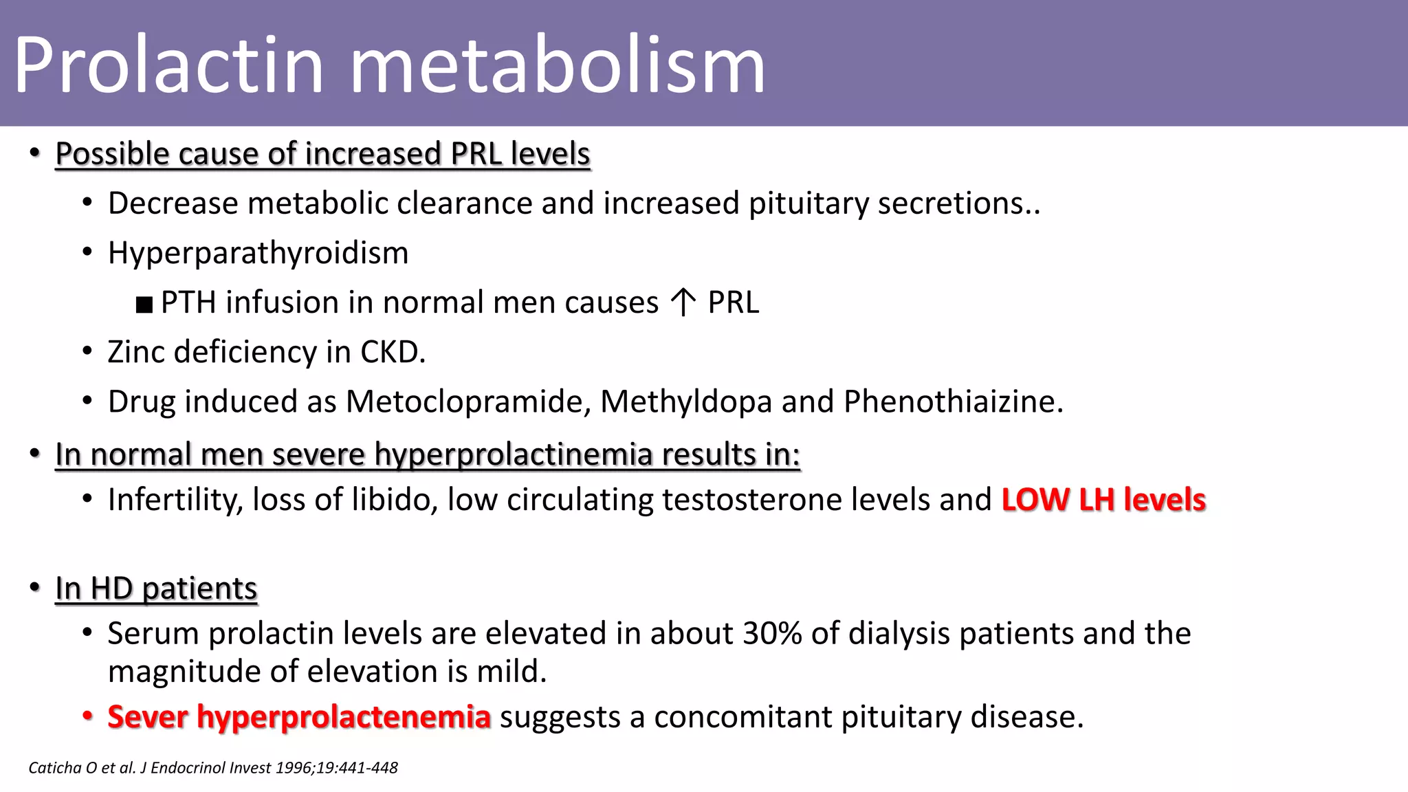 Endocrine disorders in CKD | PPTX