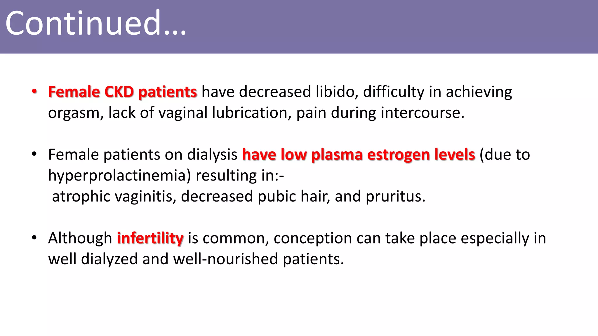 Endocrine disorders in CKD | PPTX