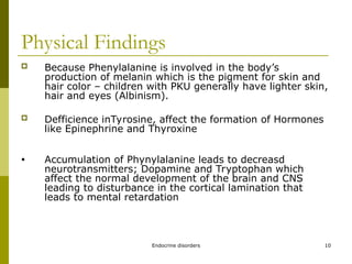 Endocrine disorders of human beings types | PPT