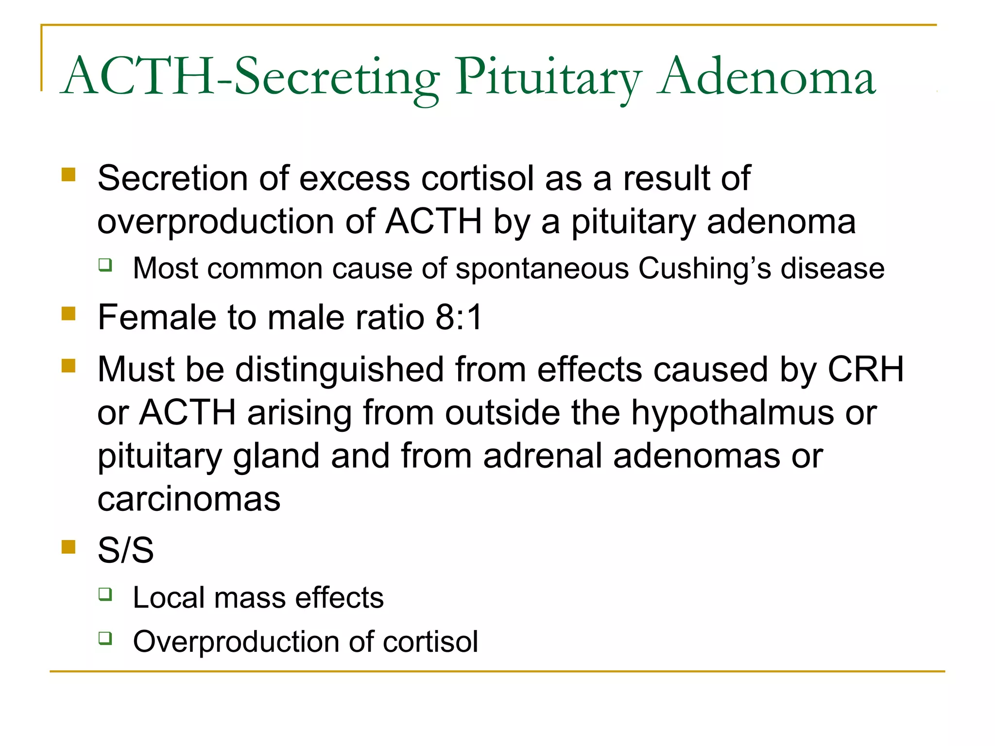 Endocrine Disorders (Pituitary) | PPT