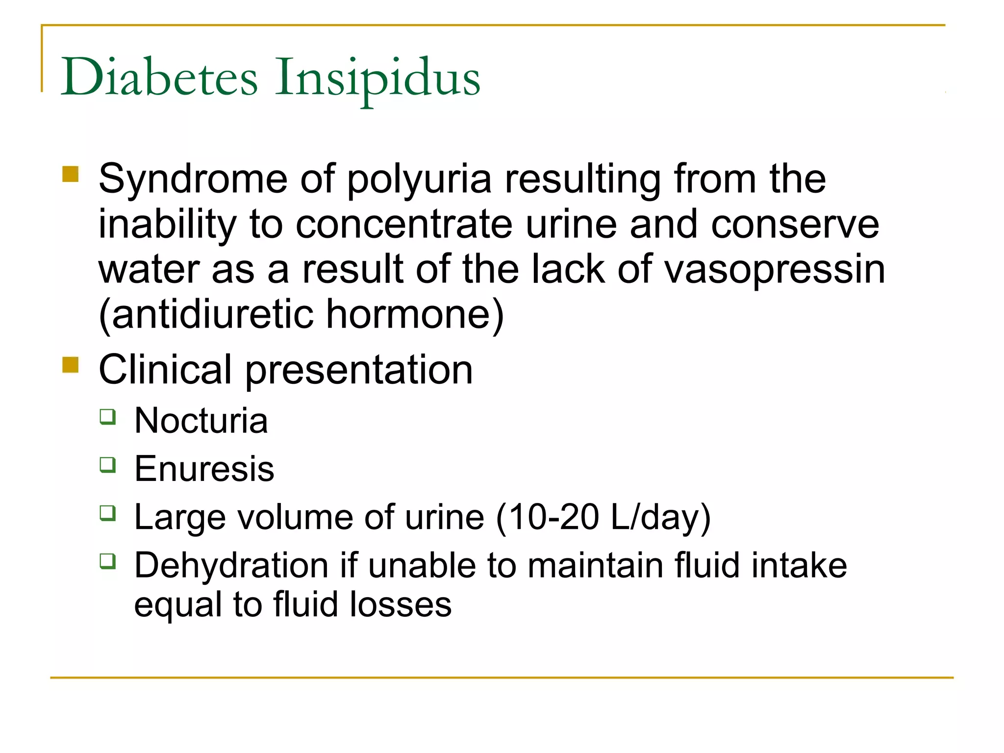 Endocrine Disorders (Pituitary) | PPT